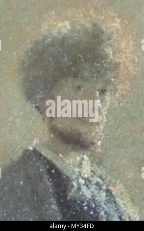 . English: Zelfportret (detail) van Evert Larock, 1889 . 26 May 2012 ...