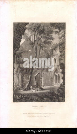 Netley Abbey - The Chapter House Stock Photo - Alamy