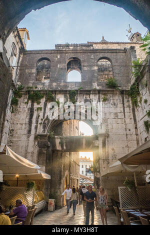 Part of the Diocletian's Palace in Split. (CTK Photo/Jan Rychetsky ...