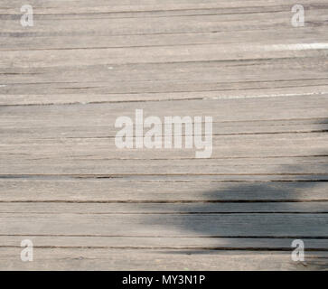 Long wooden pathway, perspective view Stock Photo - Alamy