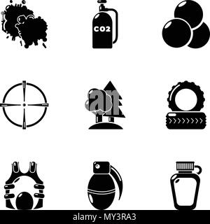 Mutiny icons set, simple style Stock Vector Image & Art - Alamy