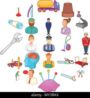 Proceedings icons set, cartoon style Stock Vector Image & Art - Alamy