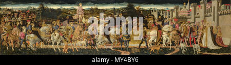 The Story of David and Goliath c. 1450 by Pesellino Stock Photo - Alamy