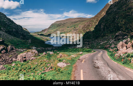 Gap of Dunloe on a sunny day in Summer. - County Kerry, Ireland : May ...
