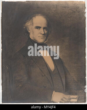 This portrait of Emory Washburn by Moses Wight showcases the detailed ...