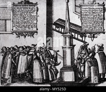 . Deutsch: Fettmilch-Aufstand: Schandsäule in der Frankfurter ...