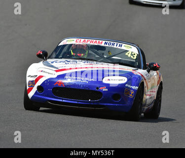 Jack Harding, Mazda MX-5 Mk3, Mazda MX5 SuperCup, TCR UK Race weekend ...