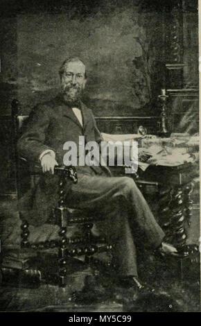 . 'Portrait de M. Maxime Lecomte, sénateur.' . 1901. Mlle A. Lecomte (d ...