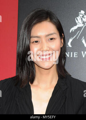 Liu Wen attends the world premiere of "Ocean's 8" at Alice Tully Hall ...