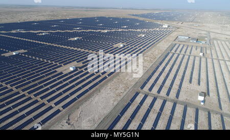 Hami, Hami, China. 5th June, 2018. Hami, CHINA-5th June 2018: Aerial ...