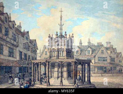 Thomas Hearne, Norwich Market Cross Stock Photo - Alamy