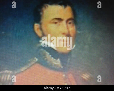 . English: Painting of Colquhoun Grant, British intelligence officer ...