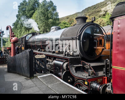 LNER B1 4-6-0 locomotive 1264 (BR 6124). Designed by Edward Thomson 410 ...