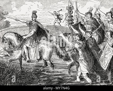 Julius Caesar Rubicon Stock Photo - Alamy