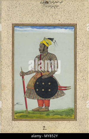 Ikhlas Khan an Abyssinian officer in the service of the 'Adil Shahi ...