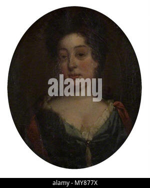 . English: Half length portrait of Zenobia Malet. c. 17th century ...