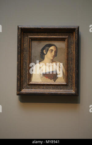 Portret van een Italiaanse vrouw (Q21679888 Stock Photo - Alamy