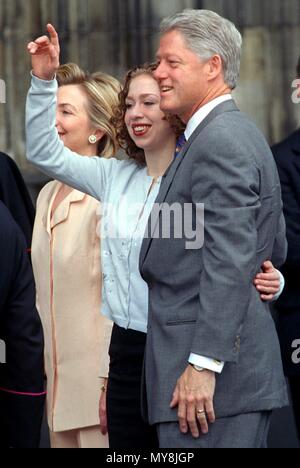 Chelsea Clinton in 1999 Stock Photo - Alamy
