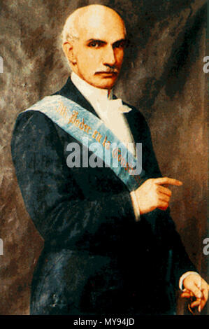 . Español: Presidente de Ecuador 16 3 Vicente Ramon Roca Stock Photo ...