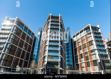 One Hyde Park luxury apartment building in Knightsbridge,London Stock ...