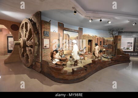 Kolkata, India. 31 May, 2018. Earth Exploration Hall Interior of the ...