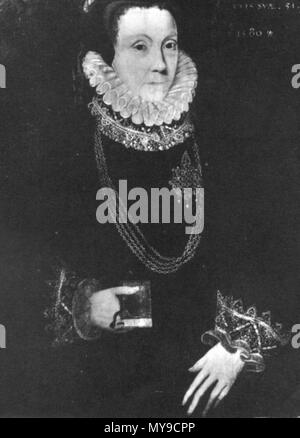 . English: Attributed to George Gower, Portrait of a Lady, 1574. George ...