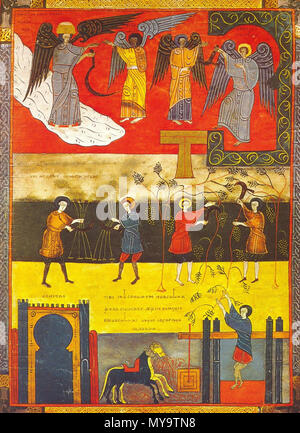 La Moisson et la Vendange. Apoc. XIV by Facundus Stock Photo - Alamy