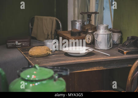 Soviet communal apartment during the Second World War in the Soviet ...