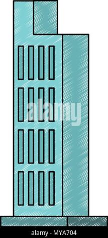 Urban building isolated scribble Stock Vector Image & Art - Alamy