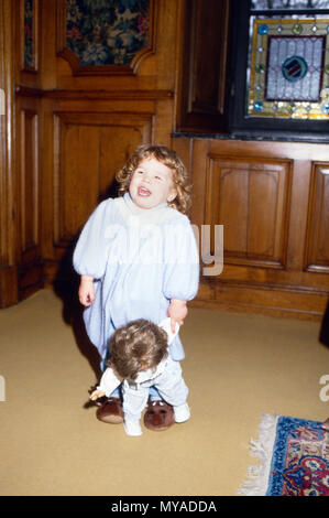 Prinzessin Radschyahhat von Jordanien an ihrem 2. Geburtstag auf ...