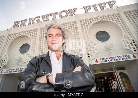 Hotelier Robin Hutson in Brighton Stock Photo - Alamy