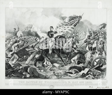 The Battle of Williamsburg, May 5, 1862 Stock Photo - Alamy