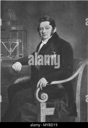 This portrait of Jöns Jacob Berzelius, painted by Moretti Lera, depicts ...