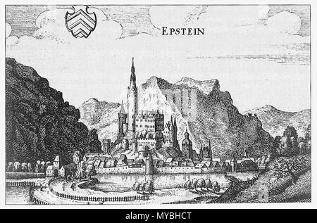 . Eppstein Castle was the ancestral seat of the 'Herren von Eppstein ...
