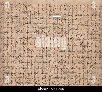 . English: A crossed letter; England; early 19th century. Русский ...