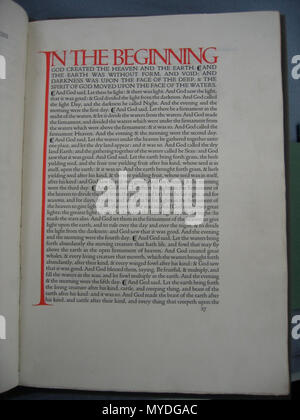 . English: Doves Press Bible (1903-1905), title page. Русский: Библия ...