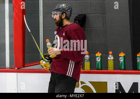Vegas Golden Knights' Alex Tuch (89) on the ice during the second ...