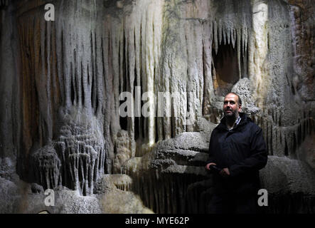 17 May 2018, Germany, Iserlohn: Operations manager Stefan Niggemann ...