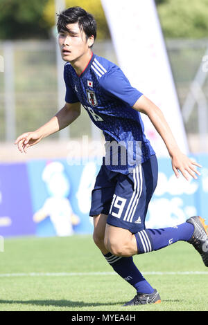 Daiki Hashioka (JPN), 2018 Toulon Tournament Group C match between U-21 ...
