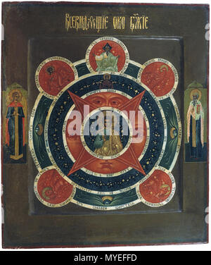 The 19th-century icon 'Eye of Providence' represents the divine all ...