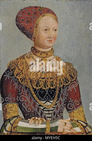 Female portrait by Hans Krell Stock Photo - Alamy