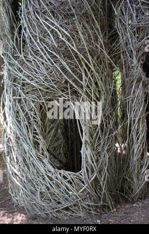 Patrick Dougherty Stick work Art Work Hillsborough North Carolina Stock ...