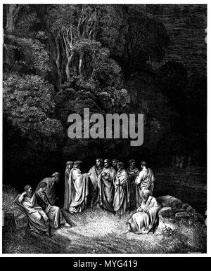 The Inferno, Canto 12 by Gustave Dore Stock Photo - Alamy