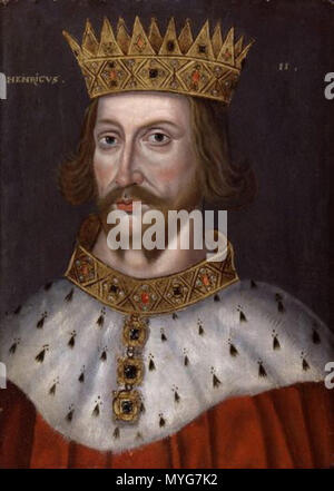 *Henry II* is a portrait of the English monarch, painted during the ...