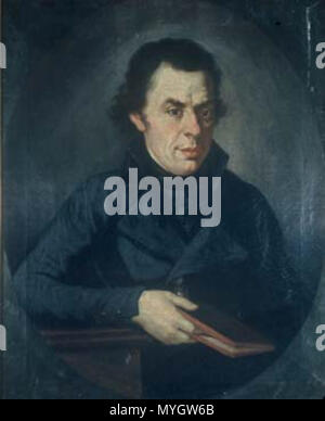 . Portrait d'Heinrich-Maximilian Imhof (mort en 1869) - Peintre non ...