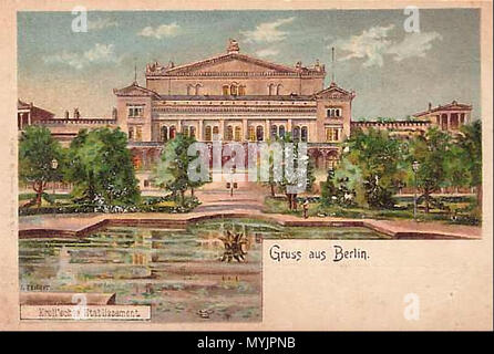 Krolloper um 1890 Stock Photo - Alamy