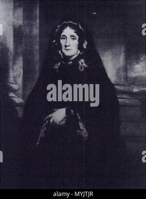 . English: Lady Napier (1794–1883) in widowhood. 19th century ...