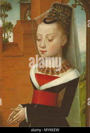 Maria de Hoose (the Triptych of Jan de Witte Stock Photo - Alamy