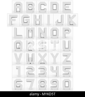 3d letters background Stock Photo - Alamy