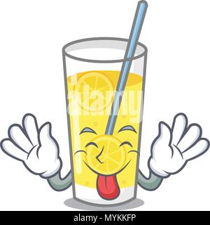 Wink lemonade character cartoon style Stock Vector Image & Art - Alamy